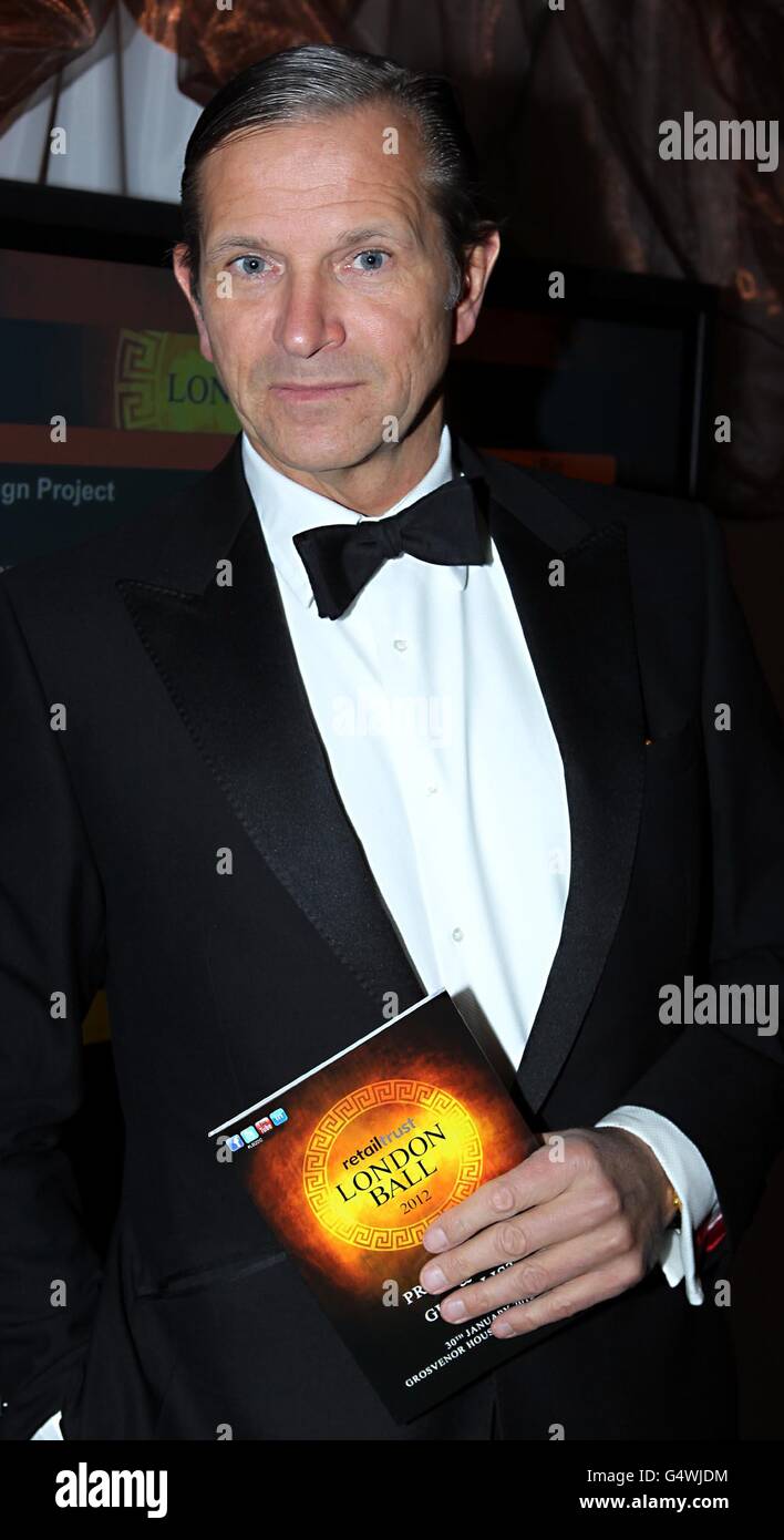 Marks & Spencer CEO Marc Bolland arriving at the Retail Trust London ...