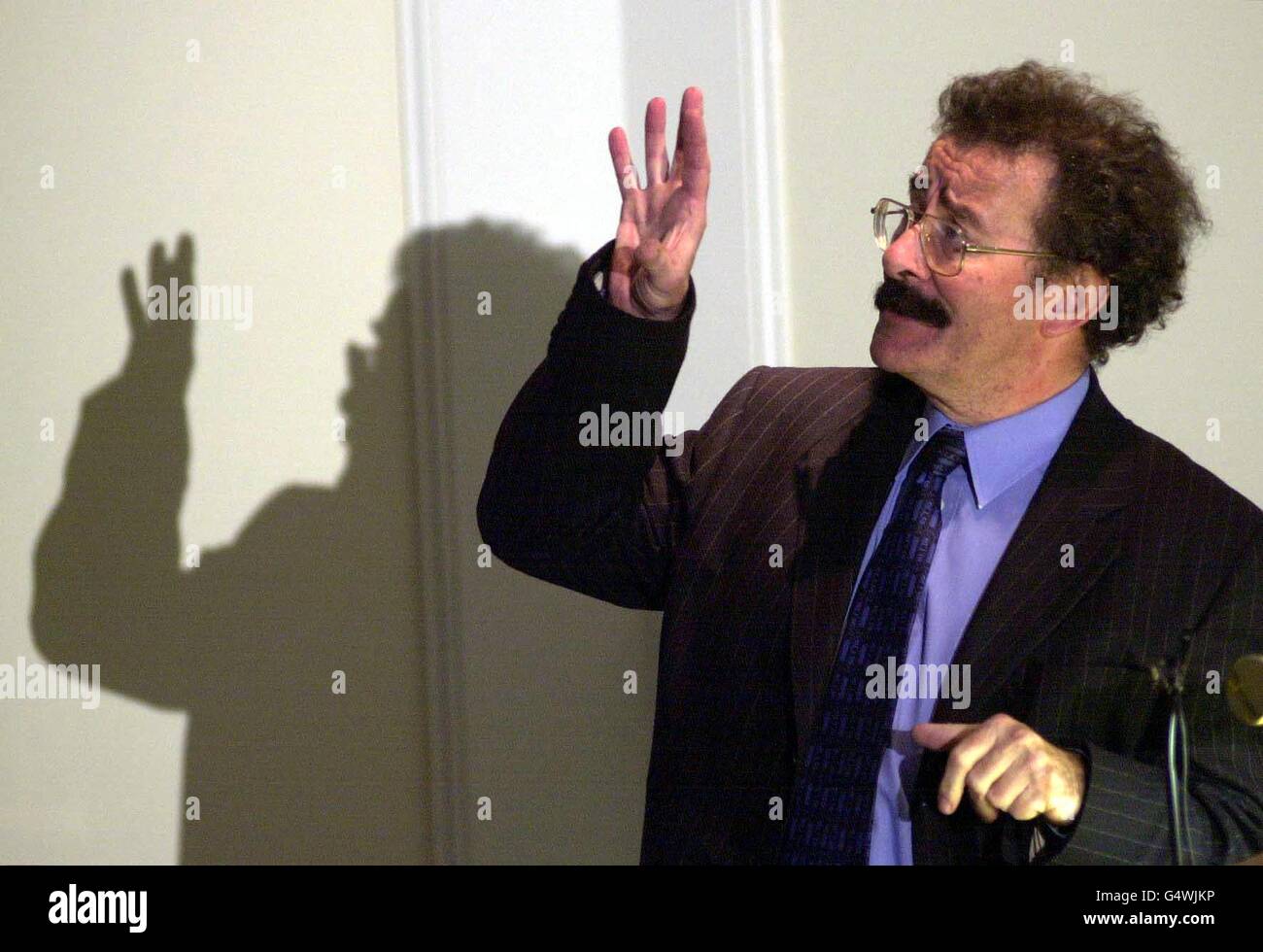 Faraday Lecture Lord Winston Stock Photo - Alamy