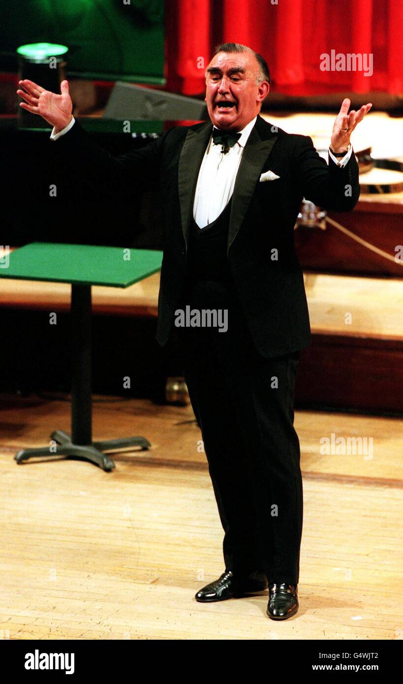 Michael Mates MP on stage, during the House of Lords and House of ...