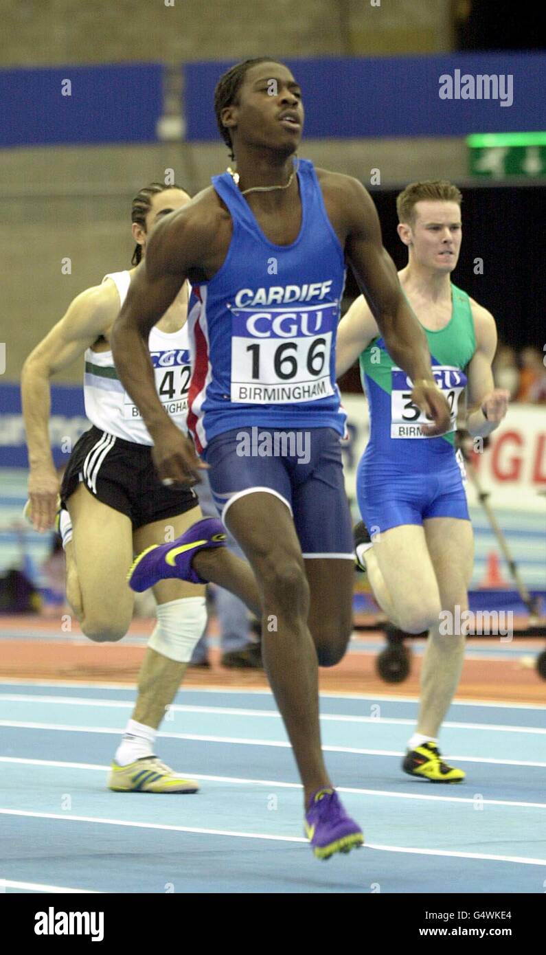 Indoor athletics Malcolm Stock Photo - Alamy
