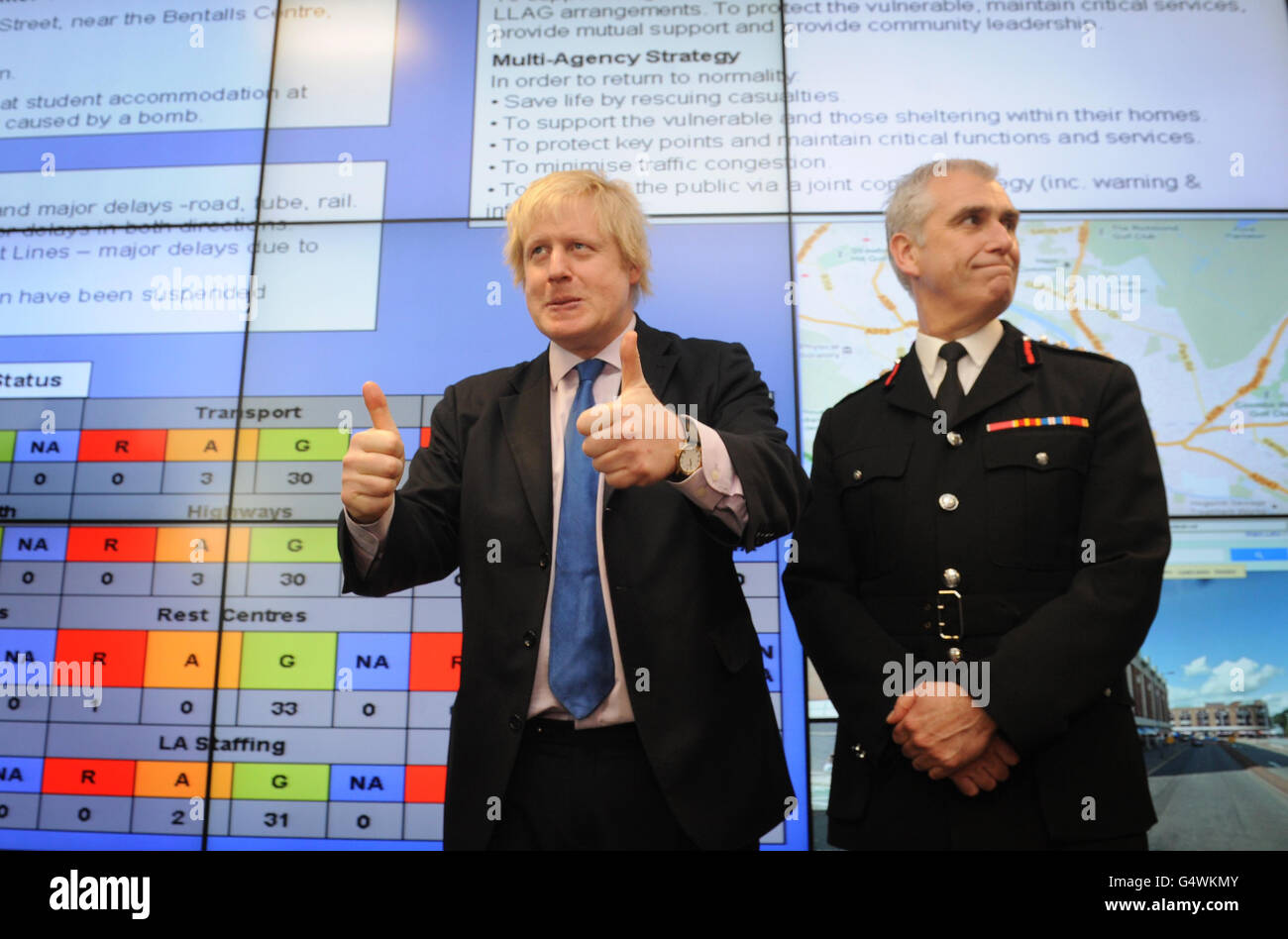 London Operations Centre opened Stock Photo - Alamy