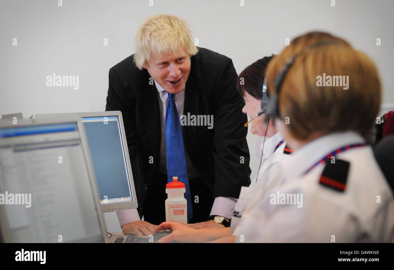 London Operations Centre opened Stock Photo - Alamy