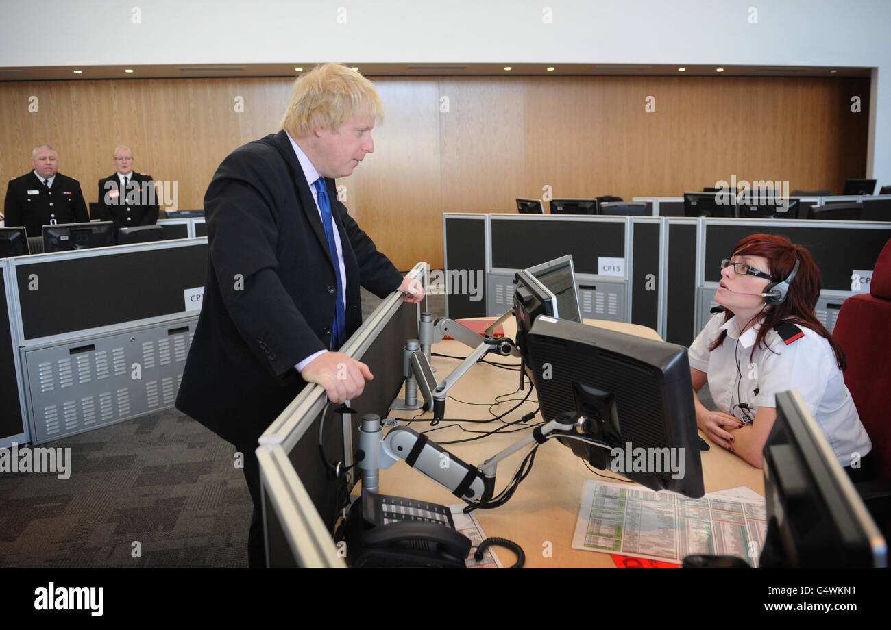 London operations centre opened hi-res stock photography and images - Alamy