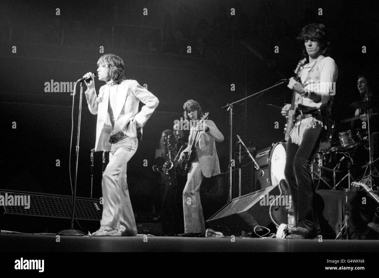 Music - Rock Bands - The Rolling Stones - Manchester Stock Photo - Alamy