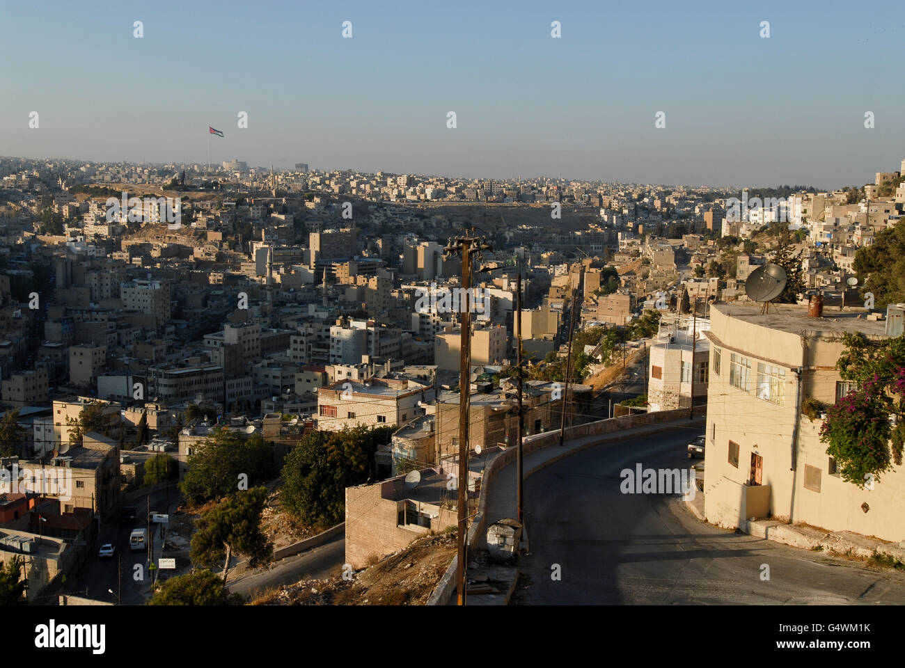 JORDAN, Amman, skyline / JORDANIEN, Amman, skyline Stock Photo - Alamy