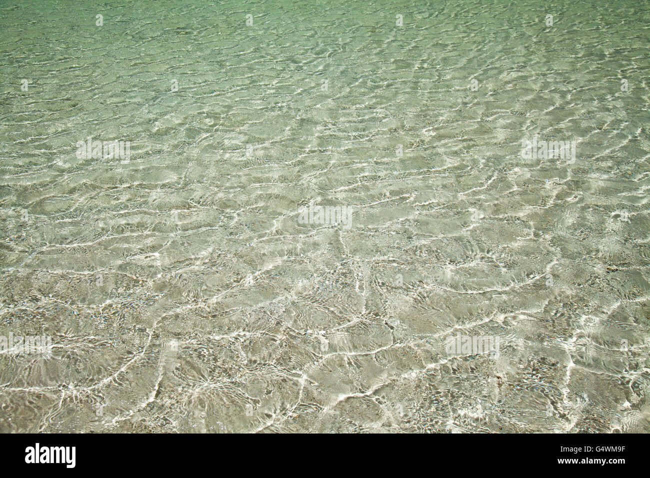 shallow water over white sand natural shore background Stock Photo - Alamy