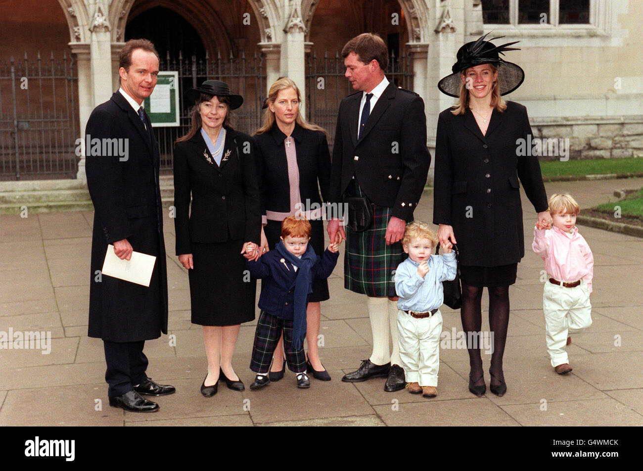 Clark Family at memorial Stock Photo - Alamy