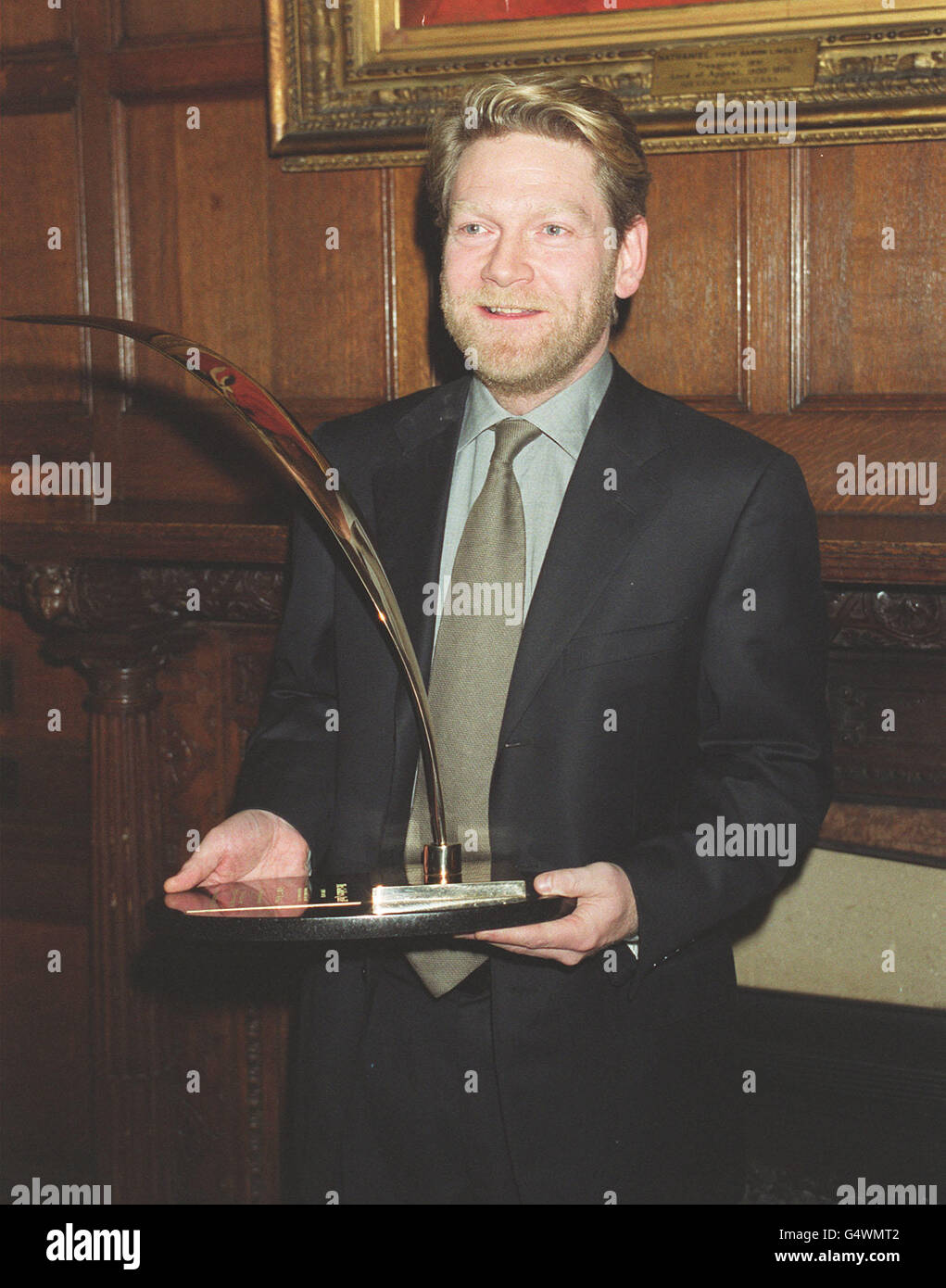 Actor and director Kenneth Branagh after receiving the prestigious ...
