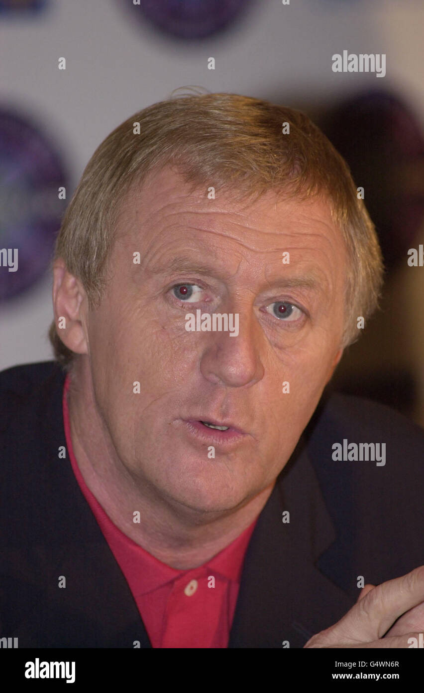 The presenter of who wants to be a millionaire hi-res stock photography ...