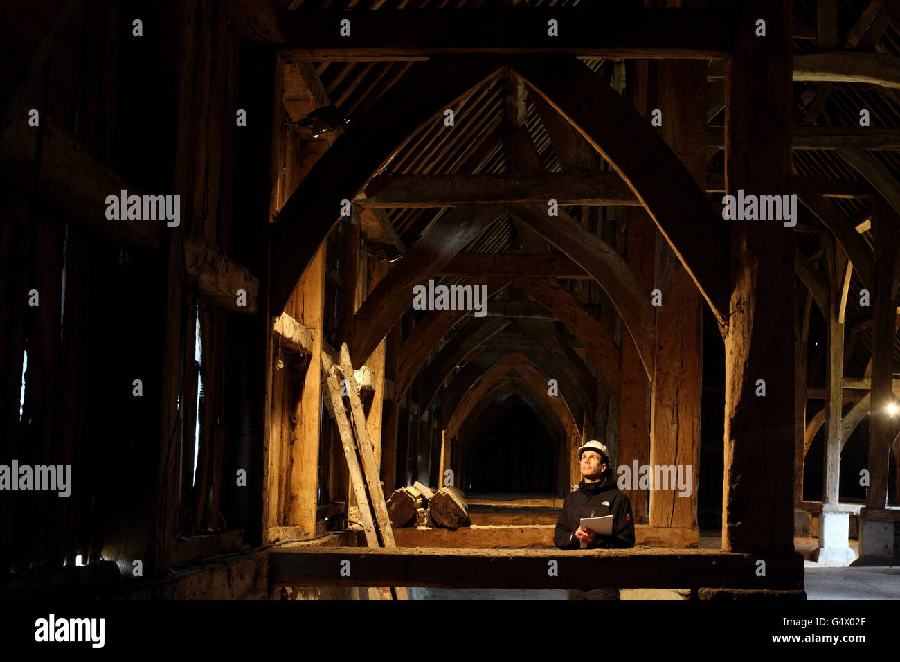 Harmondsworth Great Barn High Resolution Stock Photography and Images ...