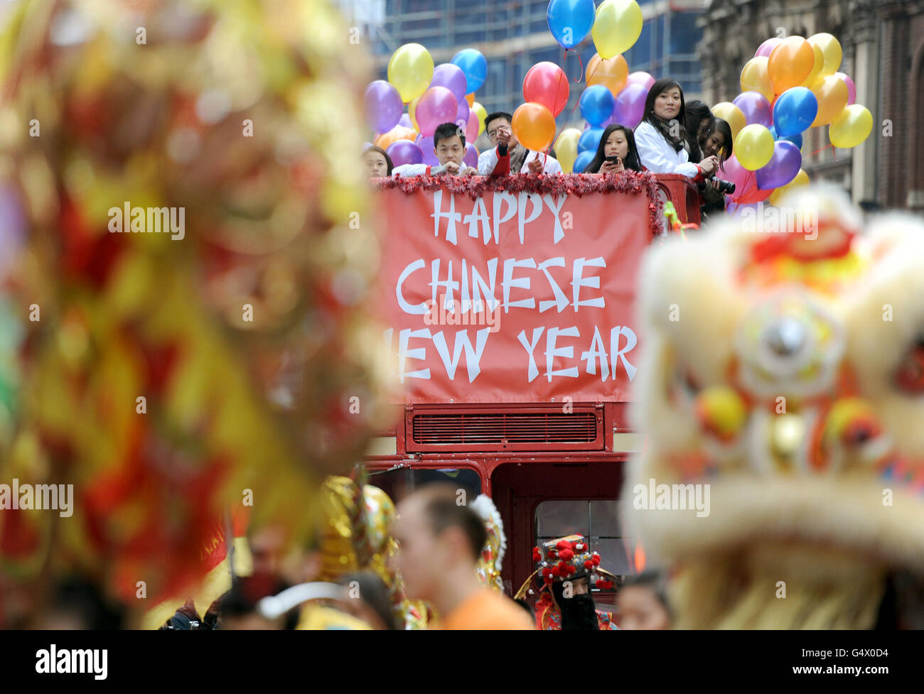 Chinese New Year celebrations Stock Photo - Alamy