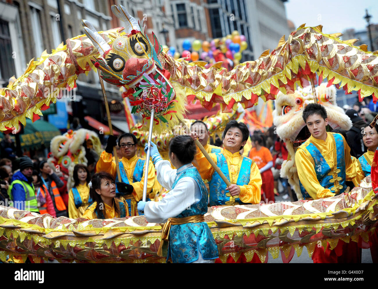 Chinese New Year celebrations Stock Photo - Alamy