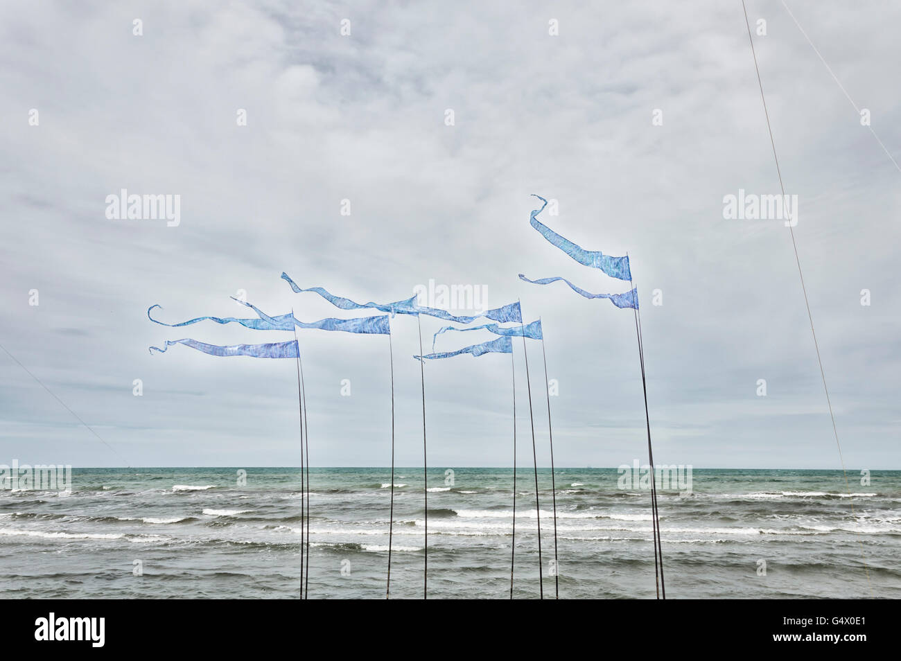 Wavy flags hi-res stock photography and images - Alamy