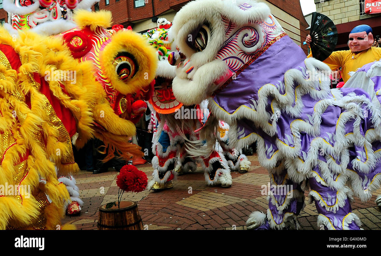 Chinese New Year celebrations Stock Photo - Alamy