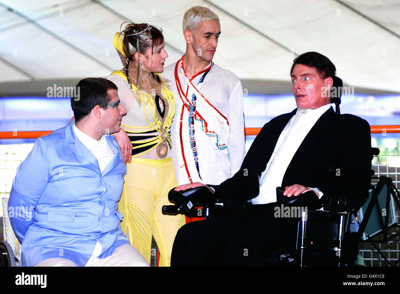 Christopher reeve wheelchair hi-res stock photography and images - Alamy
