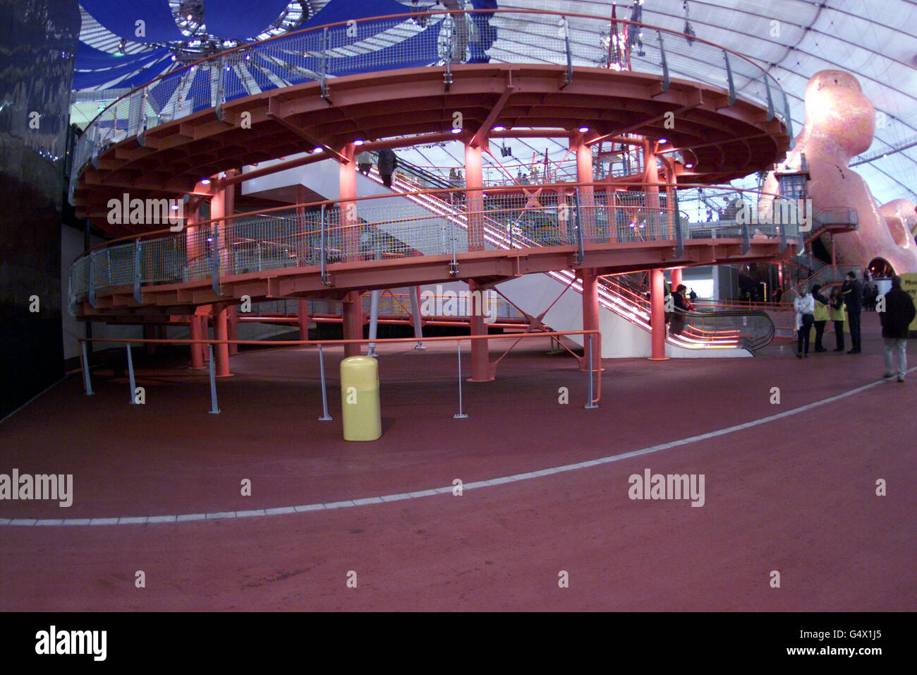 Dome spiral stairs Stock Photo - Alamy
