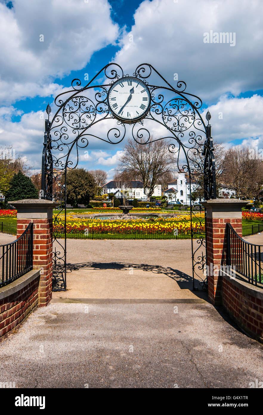 Prittlewell Square, an elegant garden, is a park situated in the ...