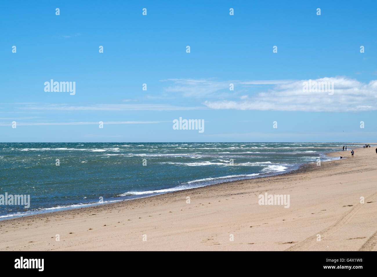Cape Cod beach bright sunny day Stock Photo - Alamy