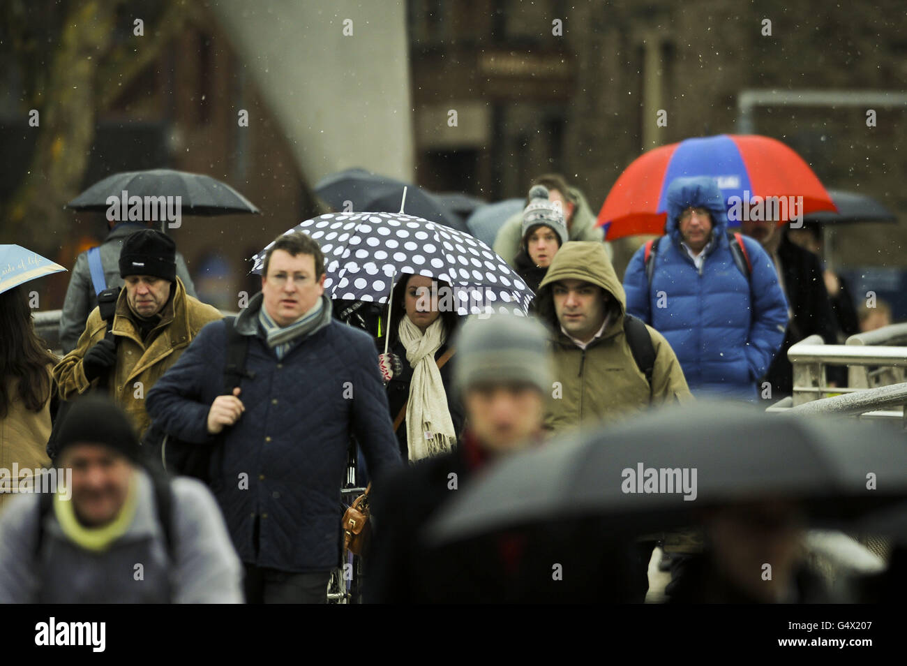 Winter weather - January 30th Stock Photo - Alamy