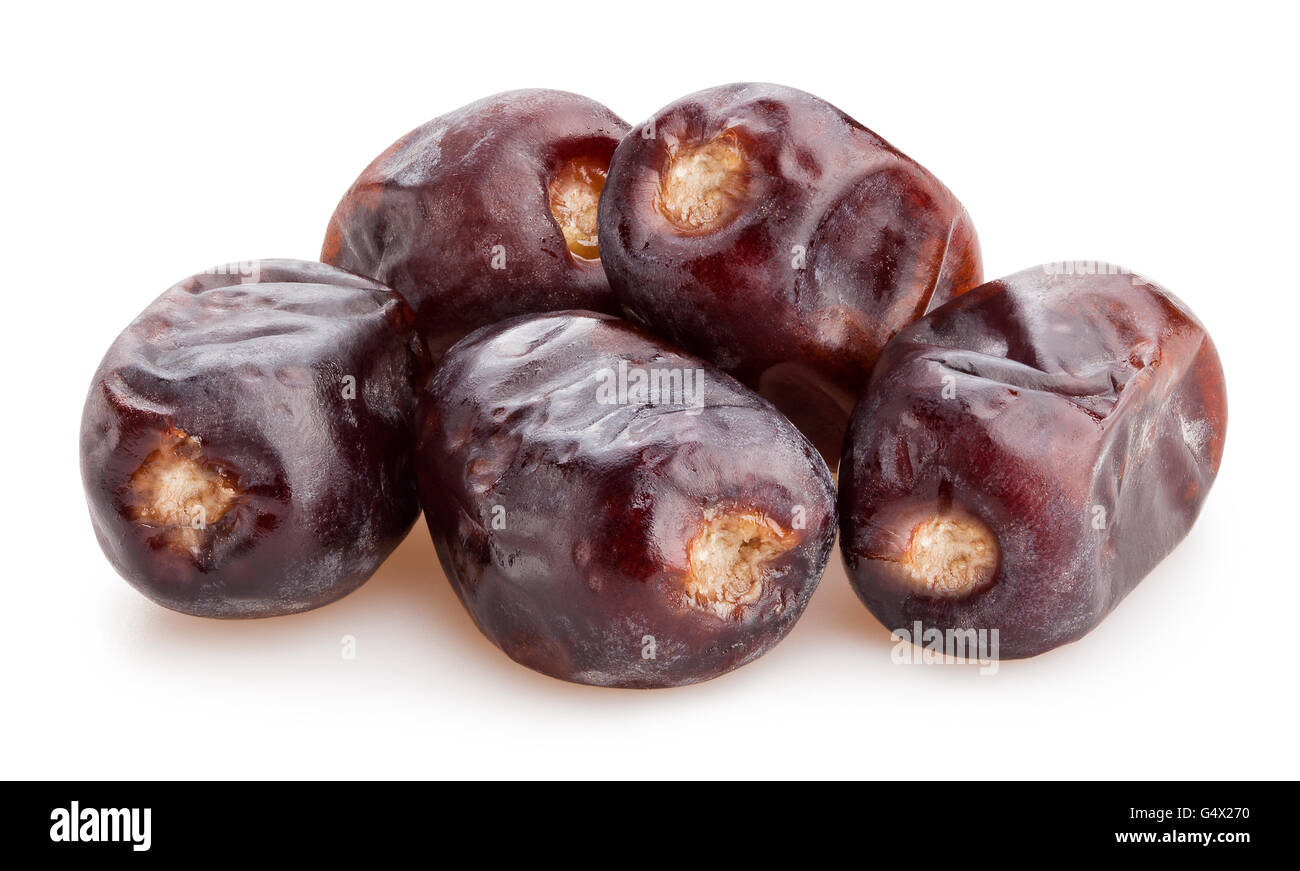 dates fruit isolated Stock Photo - Alamy