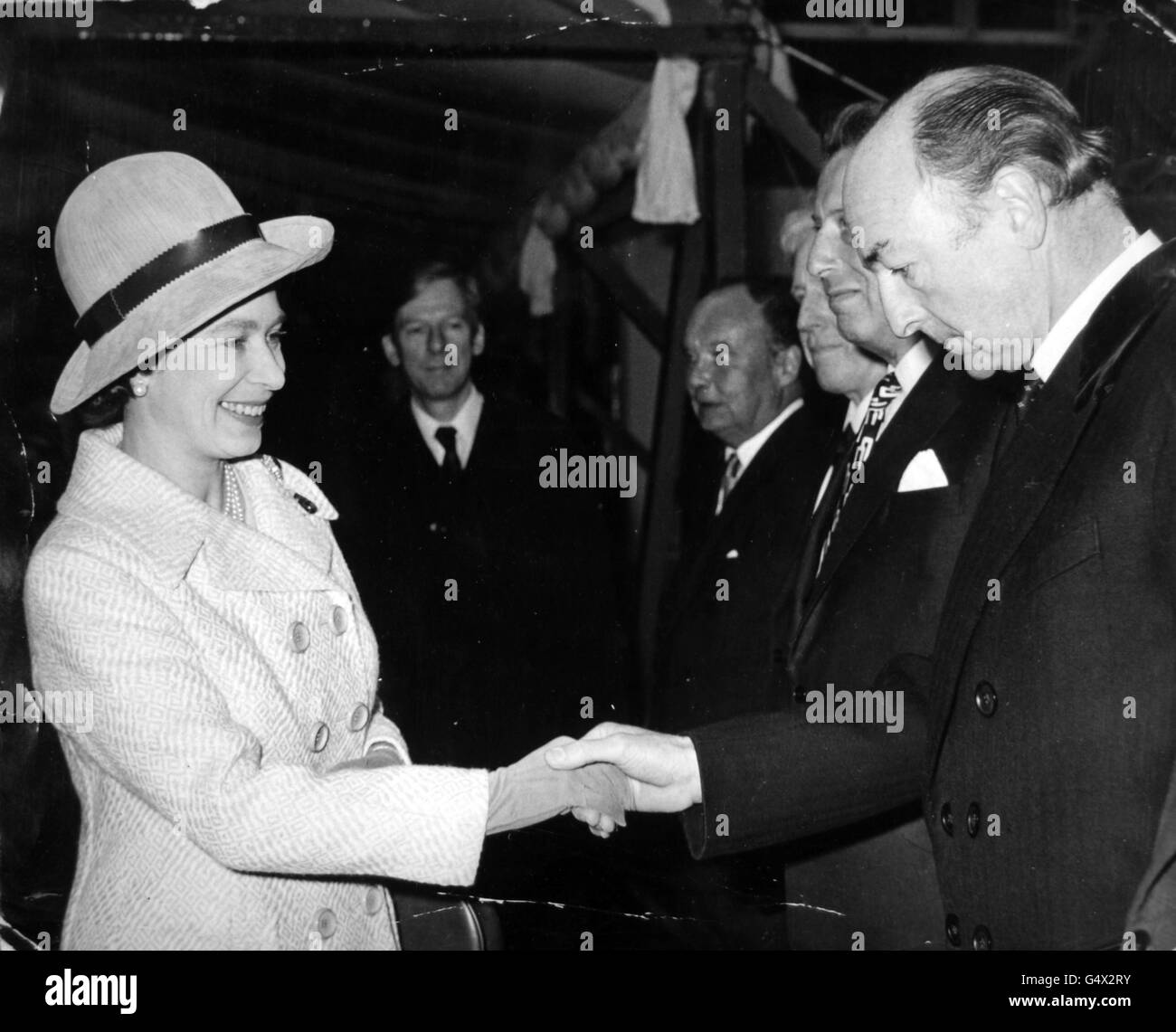 At the official opening of attlee house hi-res stock photography and ...