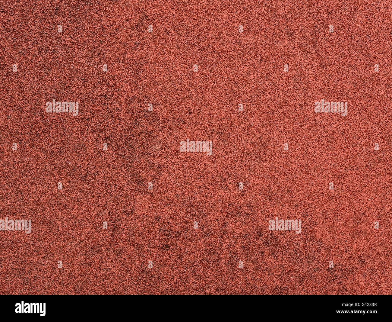 Red protective rubber coating for sports and children playgrounds ...