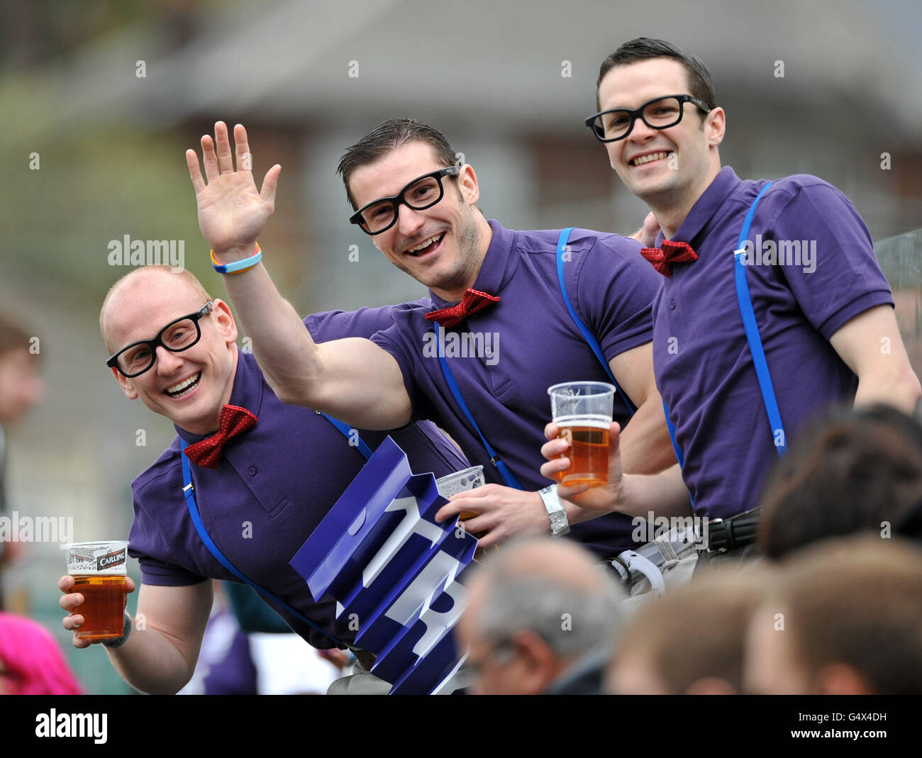 Rugby Union - 2012 Glasgow Sevens - Day One - Scotstoun Stadium. Fans ...