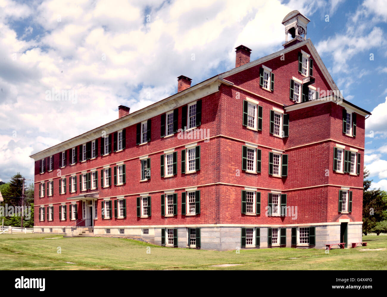 Hancock Shaker Village, Massachusetts a living history museum. It is a ...