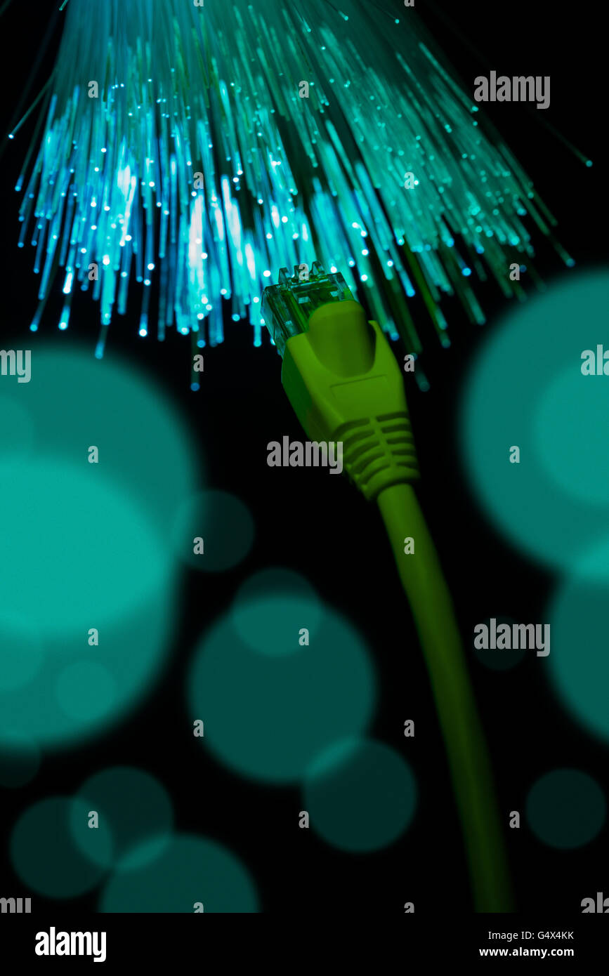 Computer hacking wires High Resolution Stock Photography and Images - Alamy