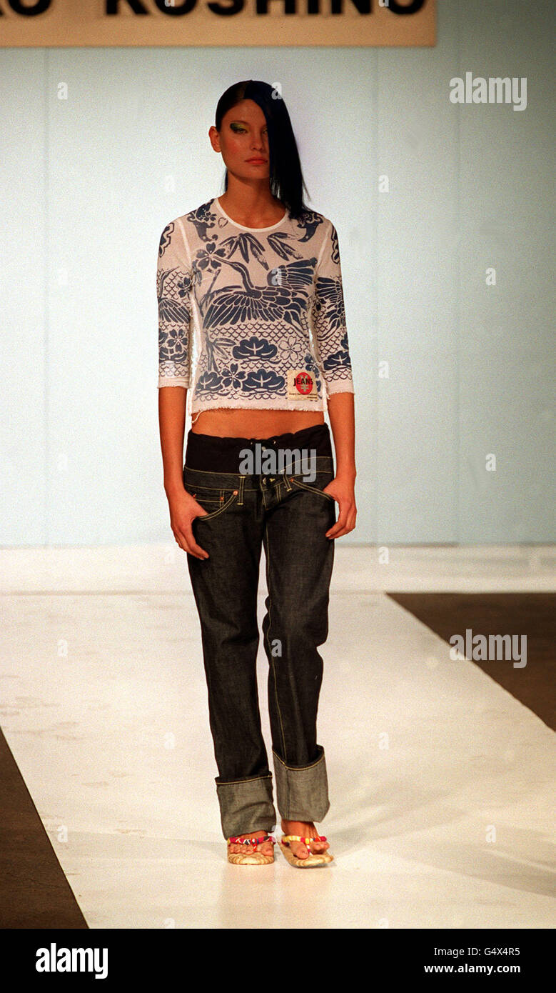 LFW Michiko Koshino Stock Photo - Alamy