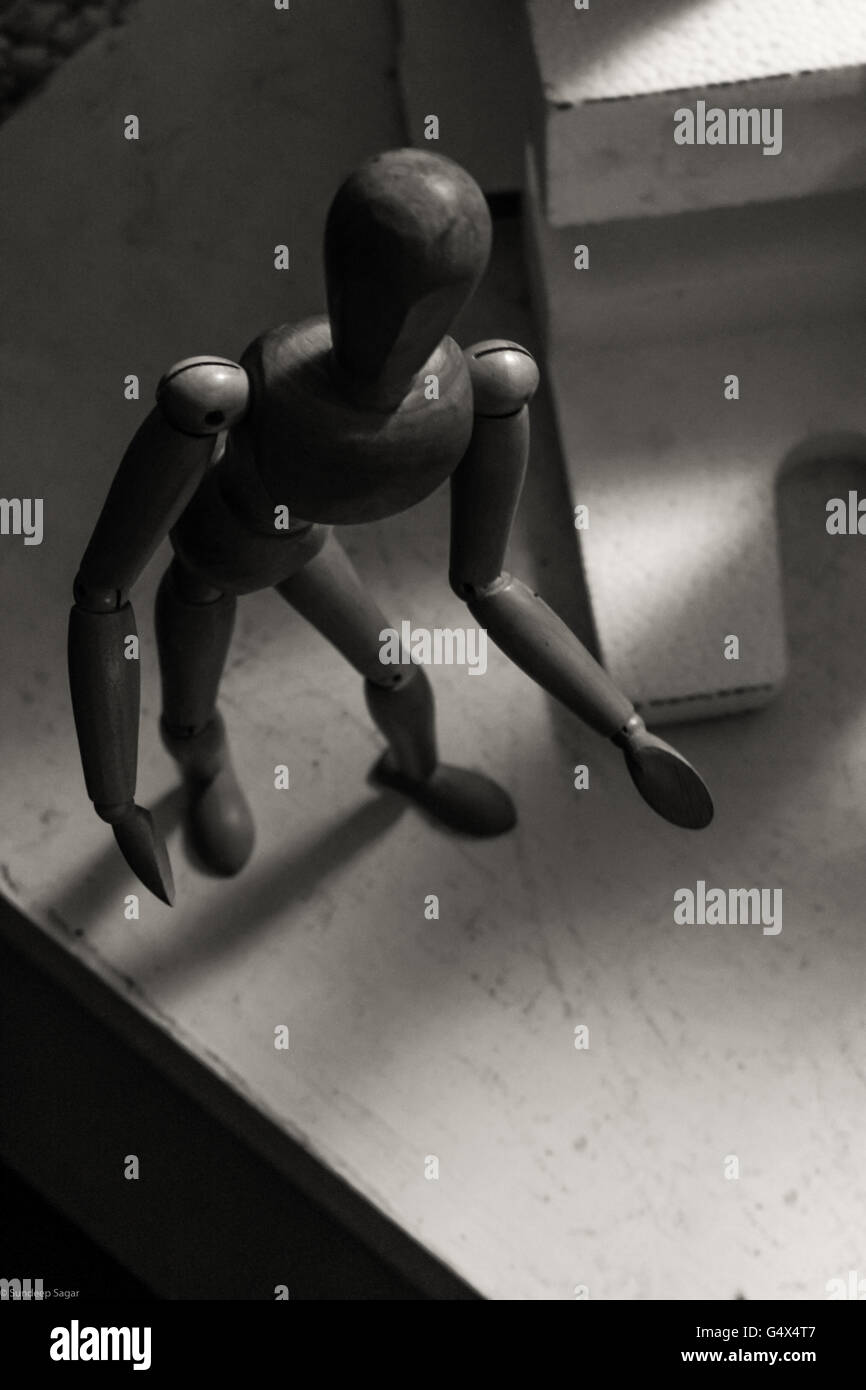 Black mannequin figure hi-res stock photography and images - Alamy