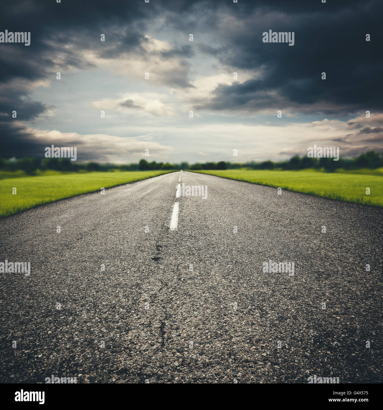 Dramatic highway, abstract travel and transportation backgrounds Stock ...