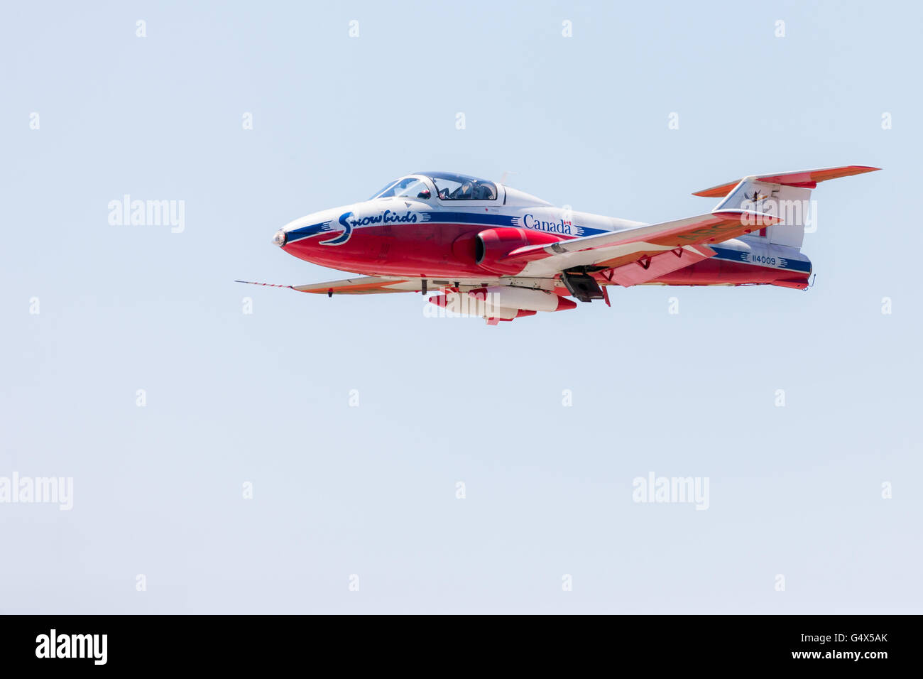 The RCAF 431 Air Demonstration Squardron - The Snowbirds - fly their ...