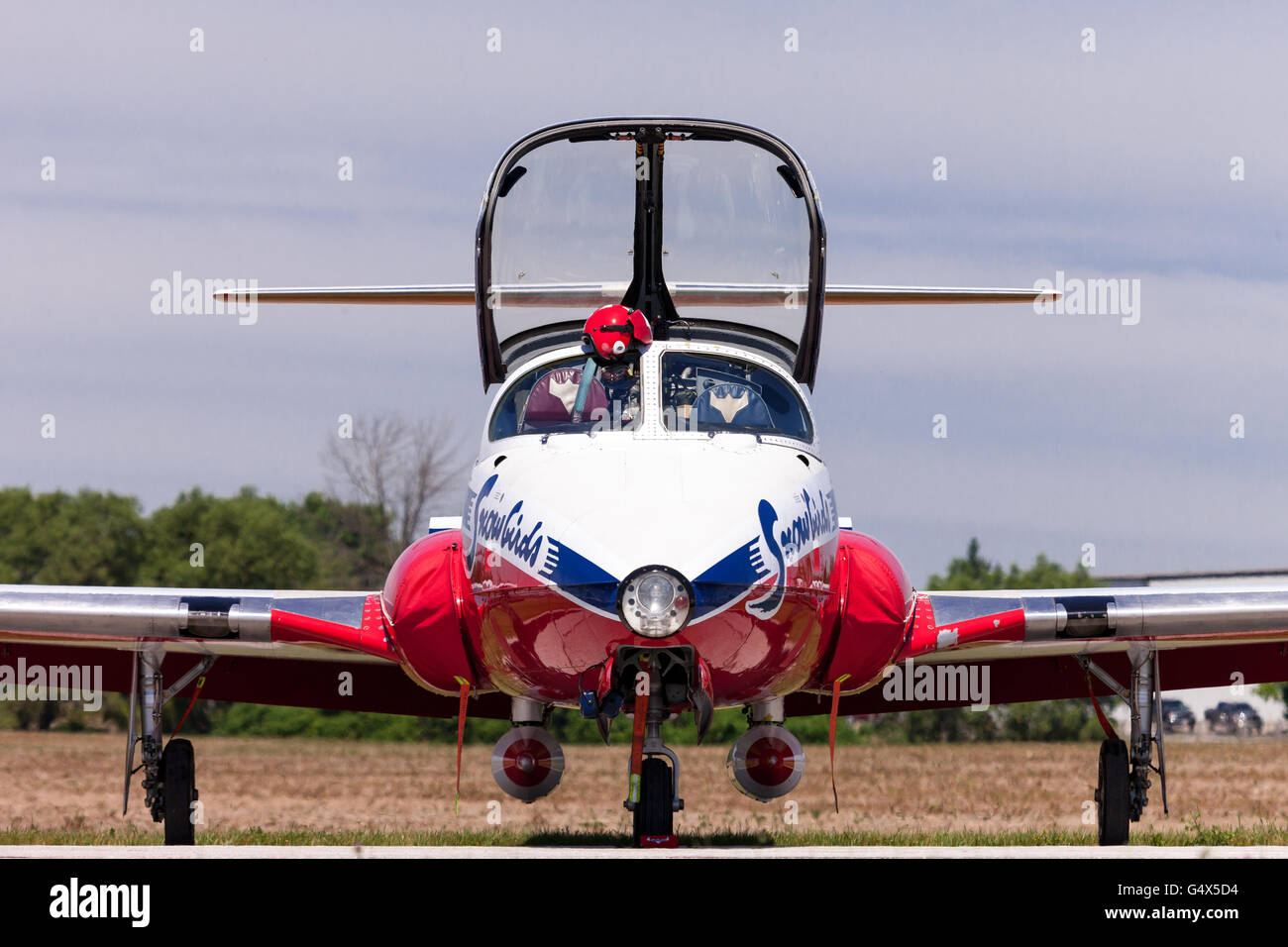 The RCAF 431 Air Demonstration Squardron - The Snowbirds - fly their ...