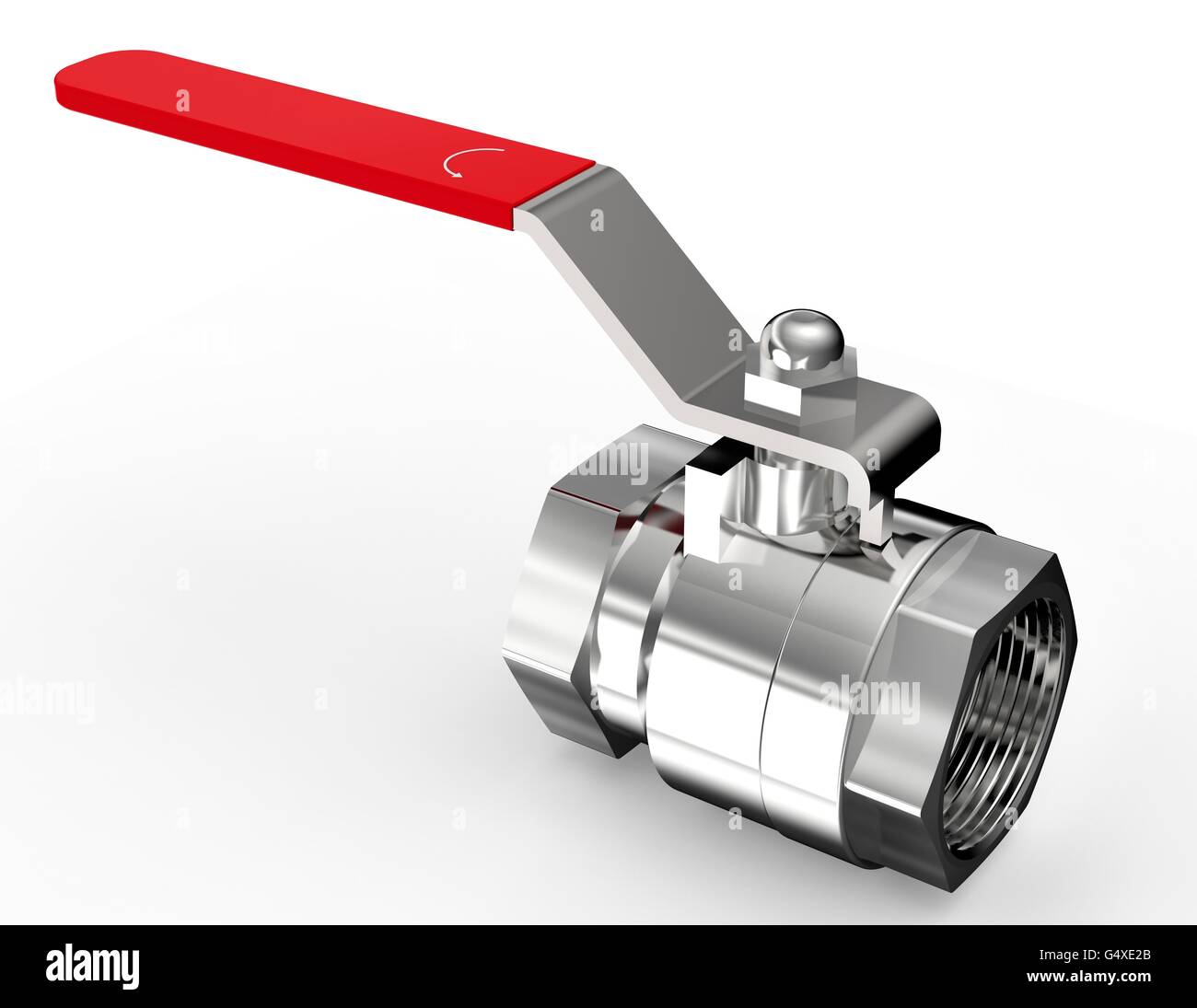 Brass water pipe valve hi-res stock photography and images - Alamy