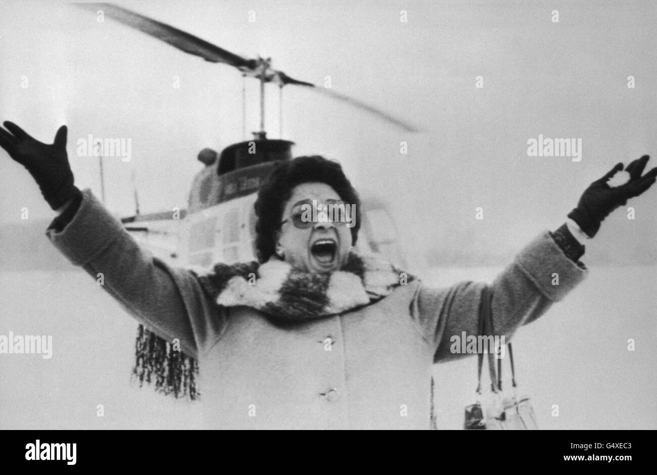 Actress Betty Driver, who plays barmaid Betty Turpin in Granada TV's ...