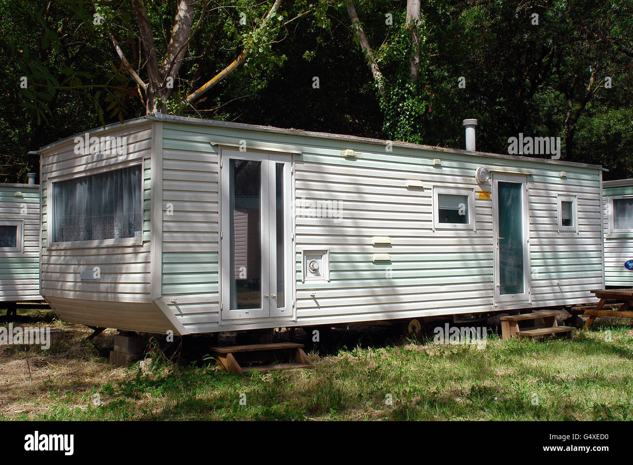 Accommodation camping, mobile homes offer a good comfort to ...