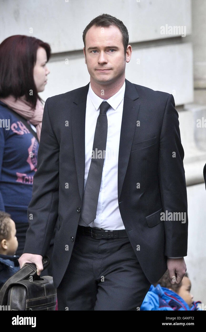 The bereaved boyfriend of Joanna Yeates, Greg Reardon, arrives at ...