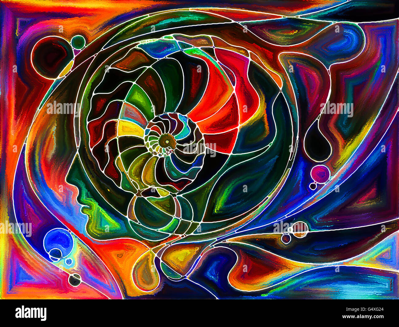 Life Geometry series. Interplay of Human profiles and geometric design ...