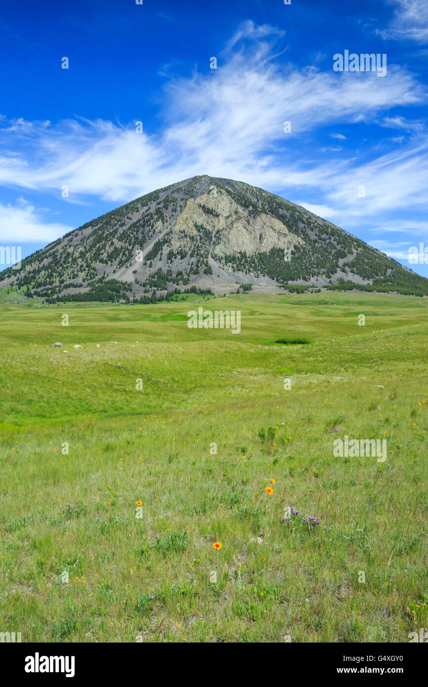 prairie below west butte in the sweet grass hills near whitlash ...