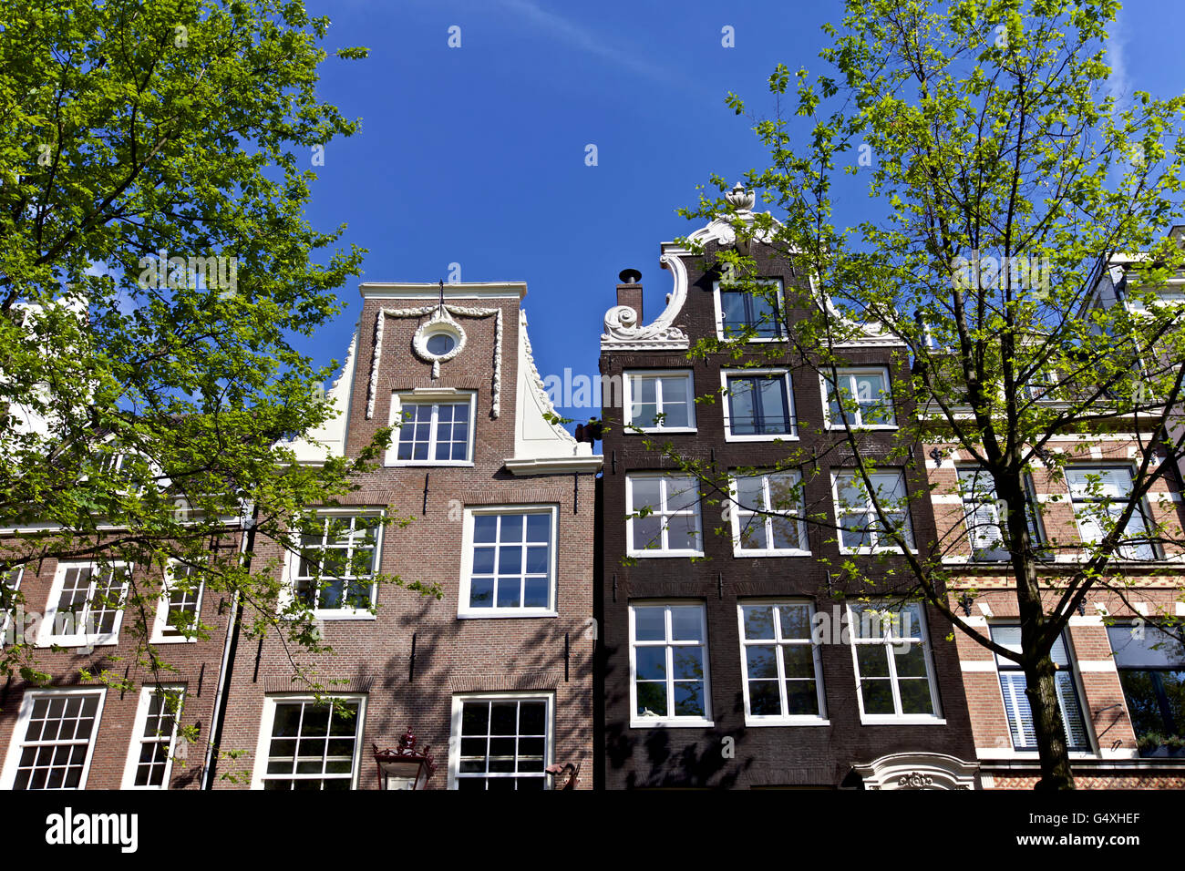 Famous architecture of Amsterdam, Netherlands, Europe Stock Photo - Alamy