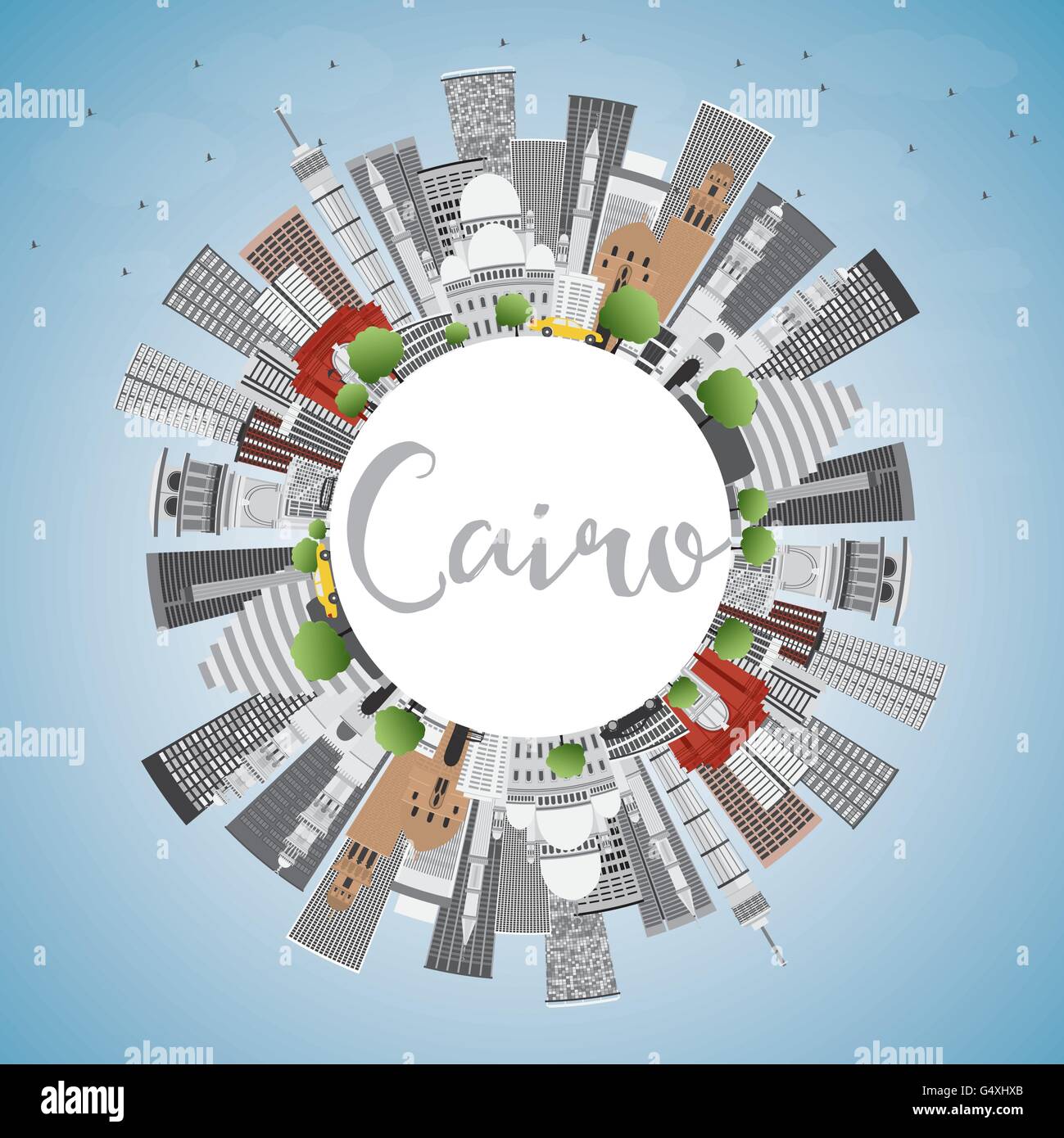 Cairo Tower Vector Vectors High Resolution Stock Photography and Images ...