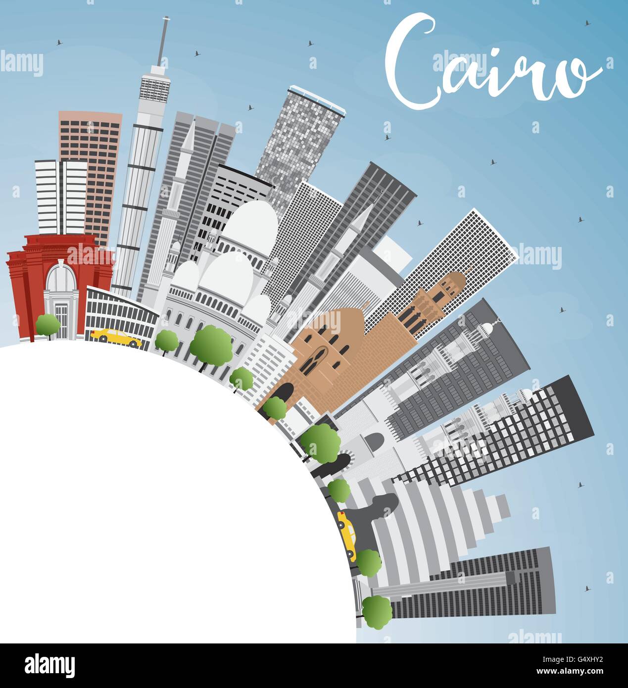 Cairo Tower Vector Vectors High Resolution Stock Photography and Images ...