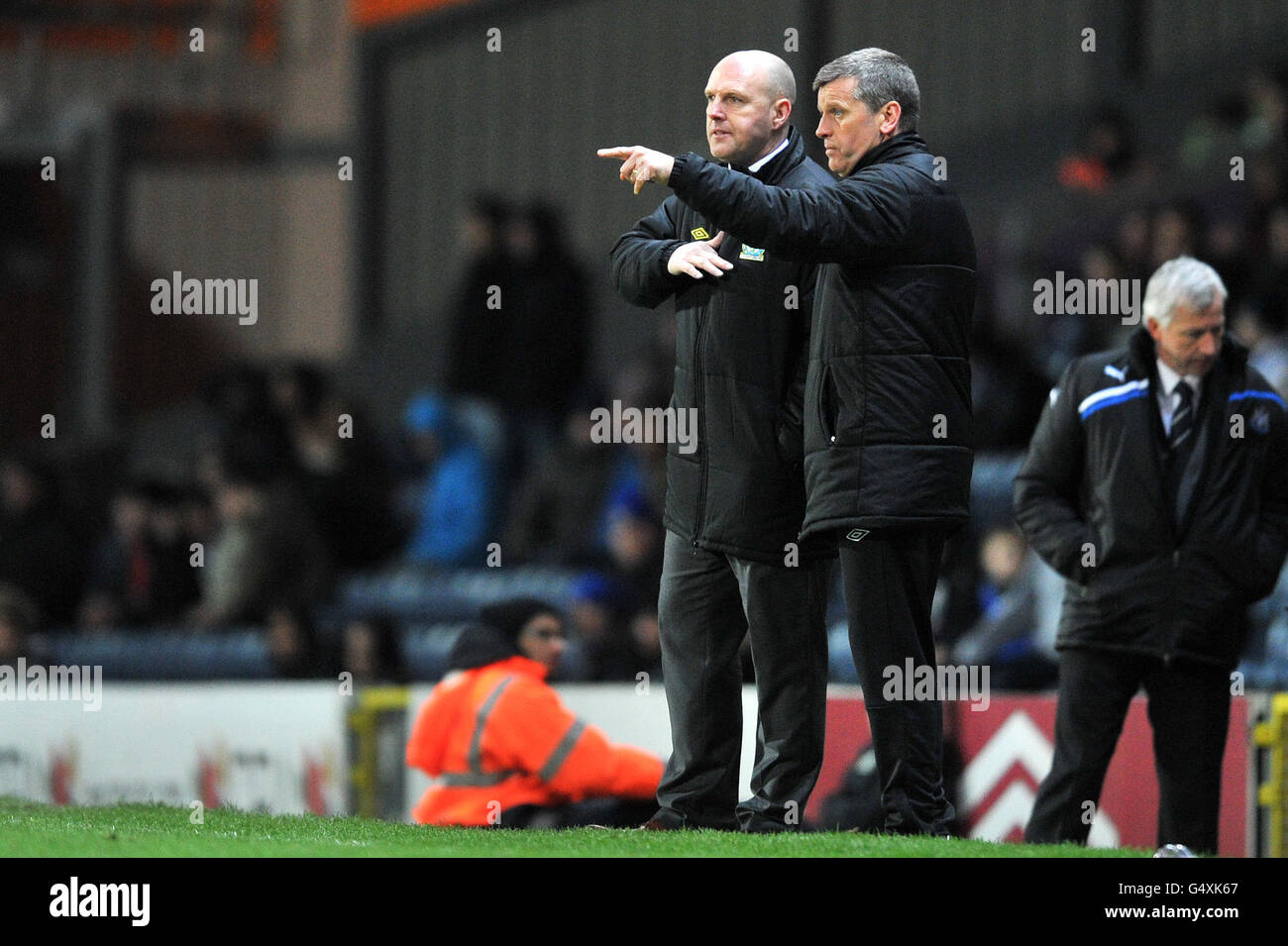Blackburn Rovers manager Steve Kean with new assistant manager Eric ...