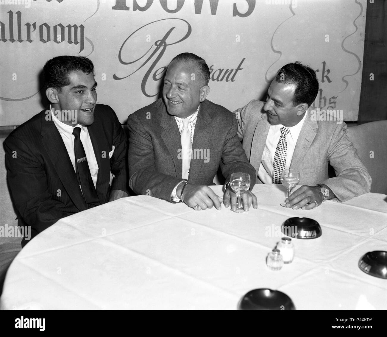 Boxing - Willie Pastrano v Brian London - London Stock Photo - Alamy