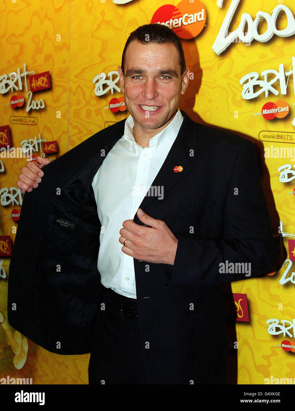 Brits 2000 Vinnie Jones Stock Photo - Alamy