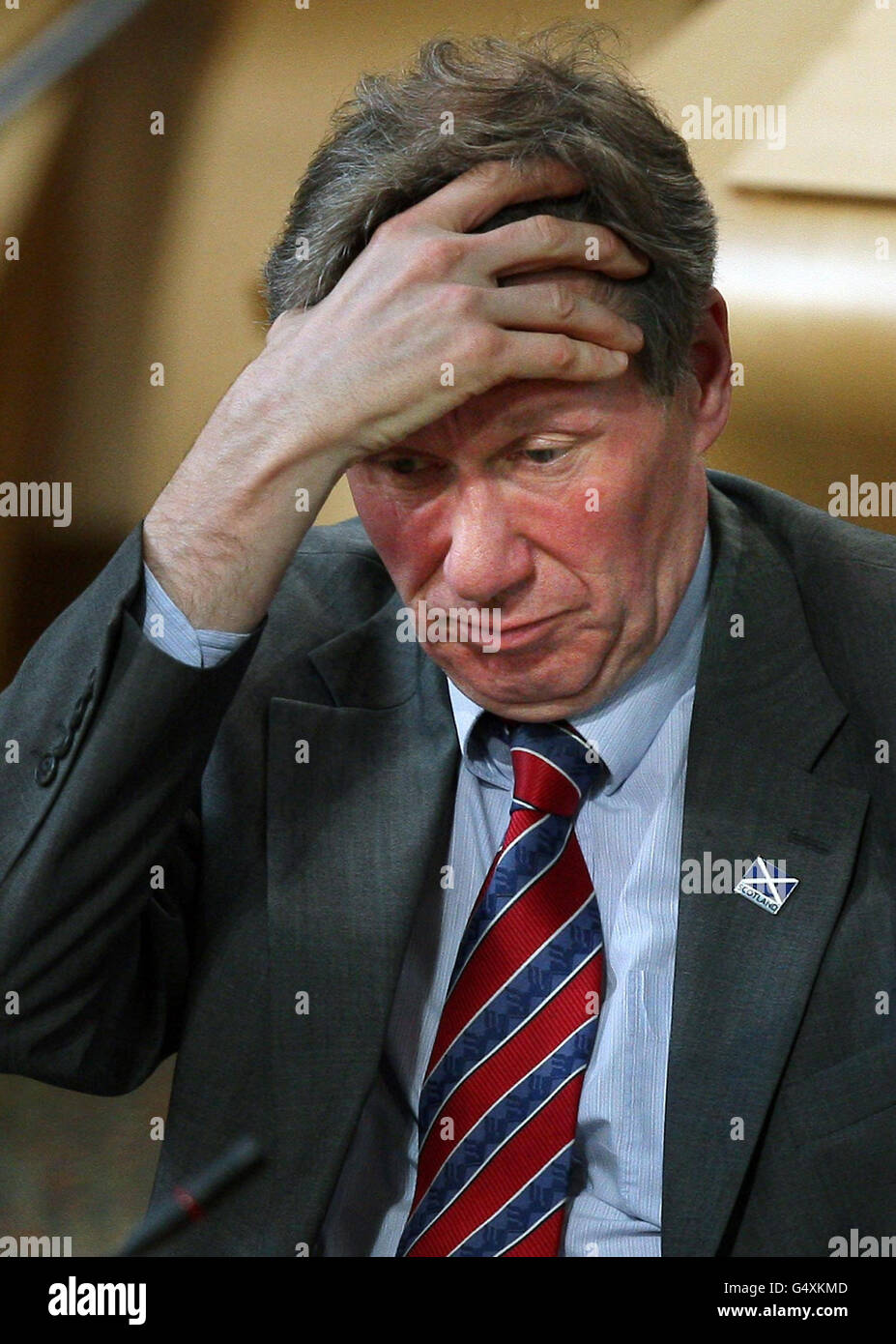 Scottish justice minister kenny macaskill msp question time scottish ...