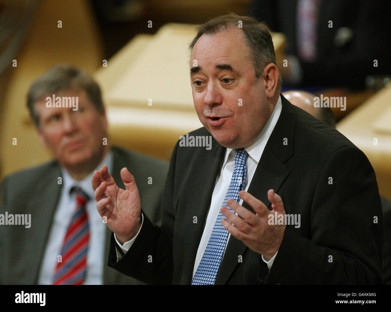 First Minister's Question Time Stock Photo - Alamy