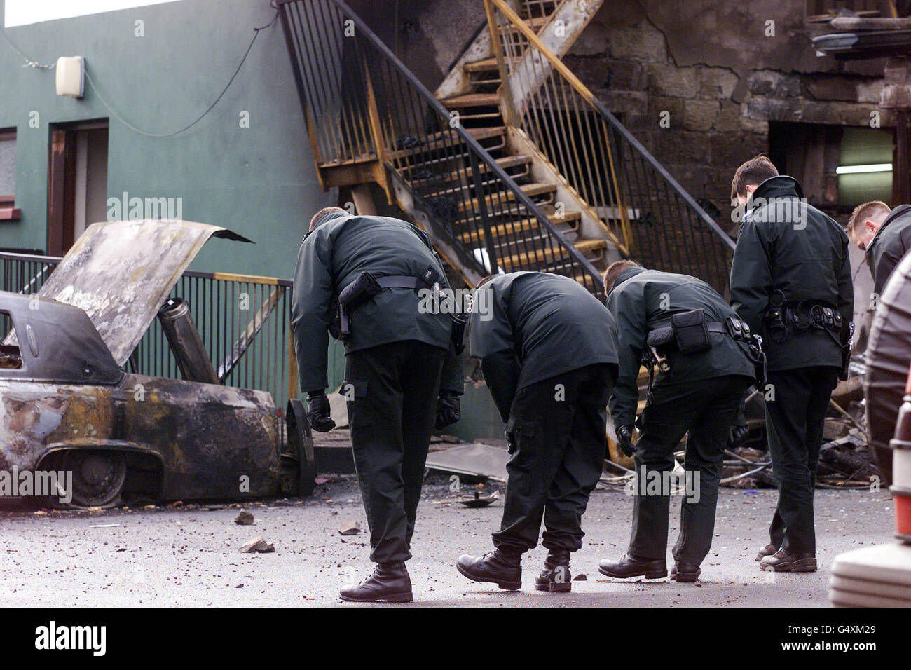 Police Search Bomb Stock Photo - Alamy