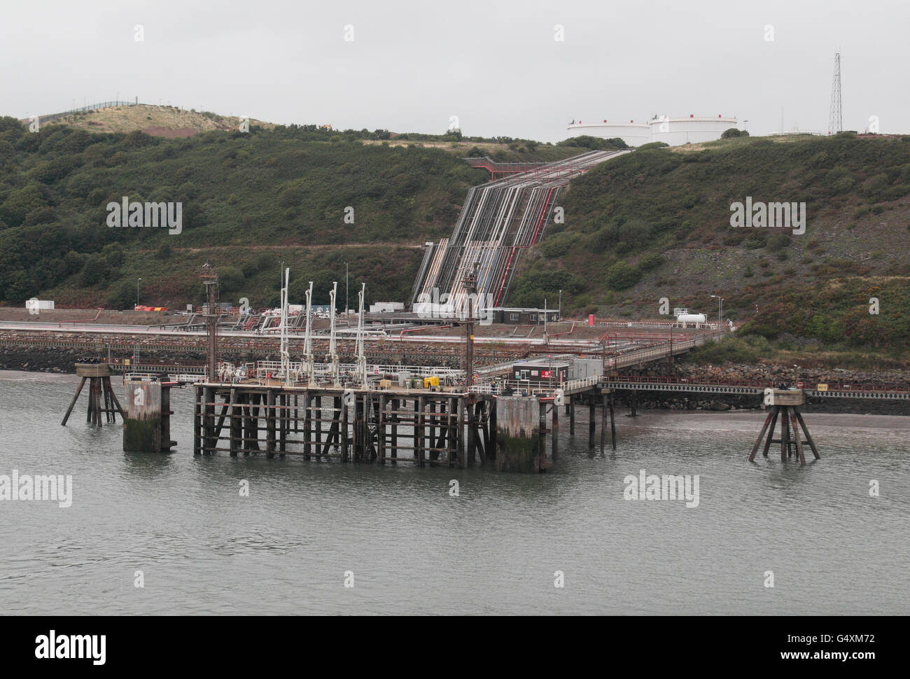 The Dragon Liquefied Natural Gas terminal in Milford Haven ...